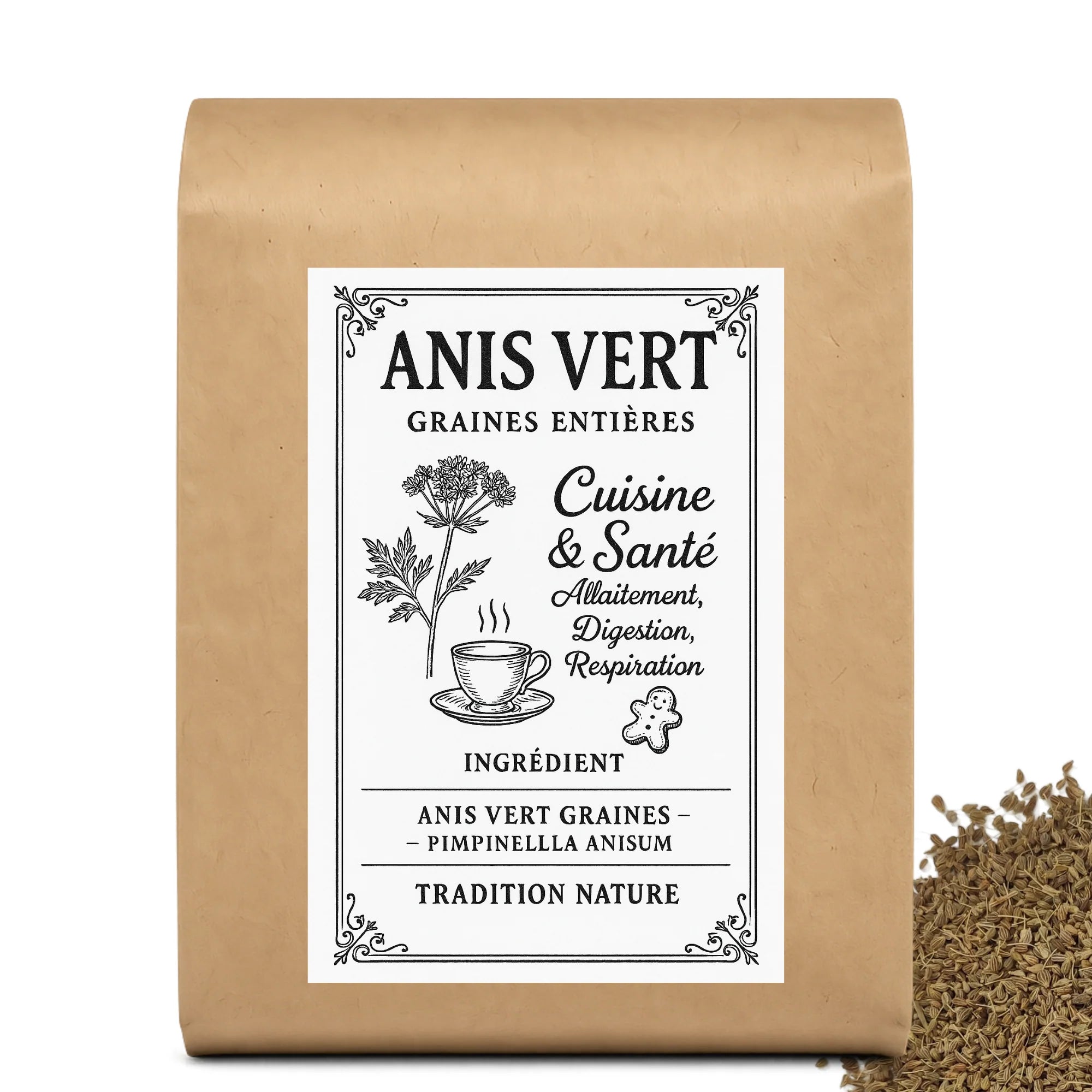 Anis vert entier | Tisane infusion semences graines Cuisine & Santé ...